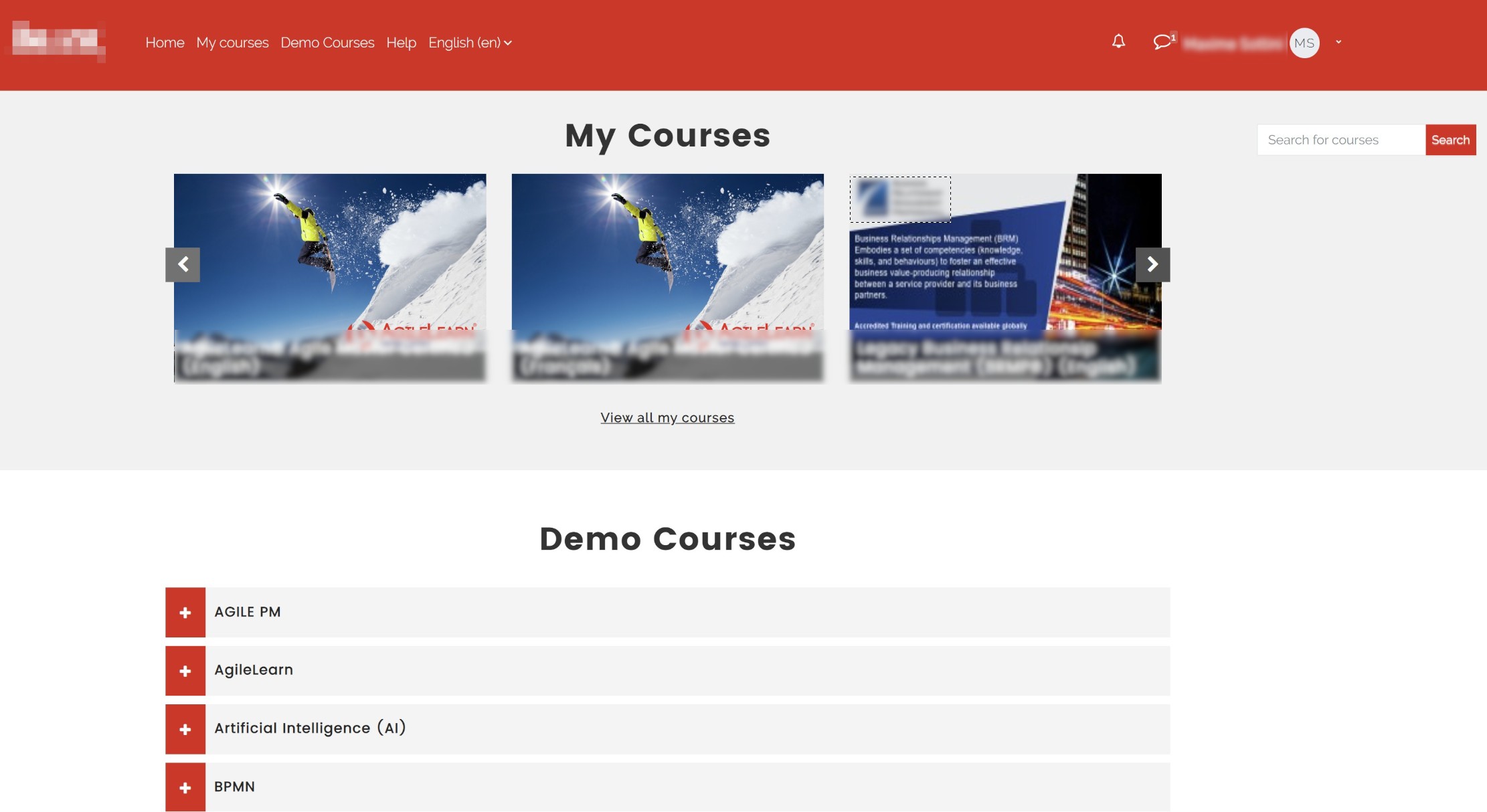 Learning Management System (LMS)